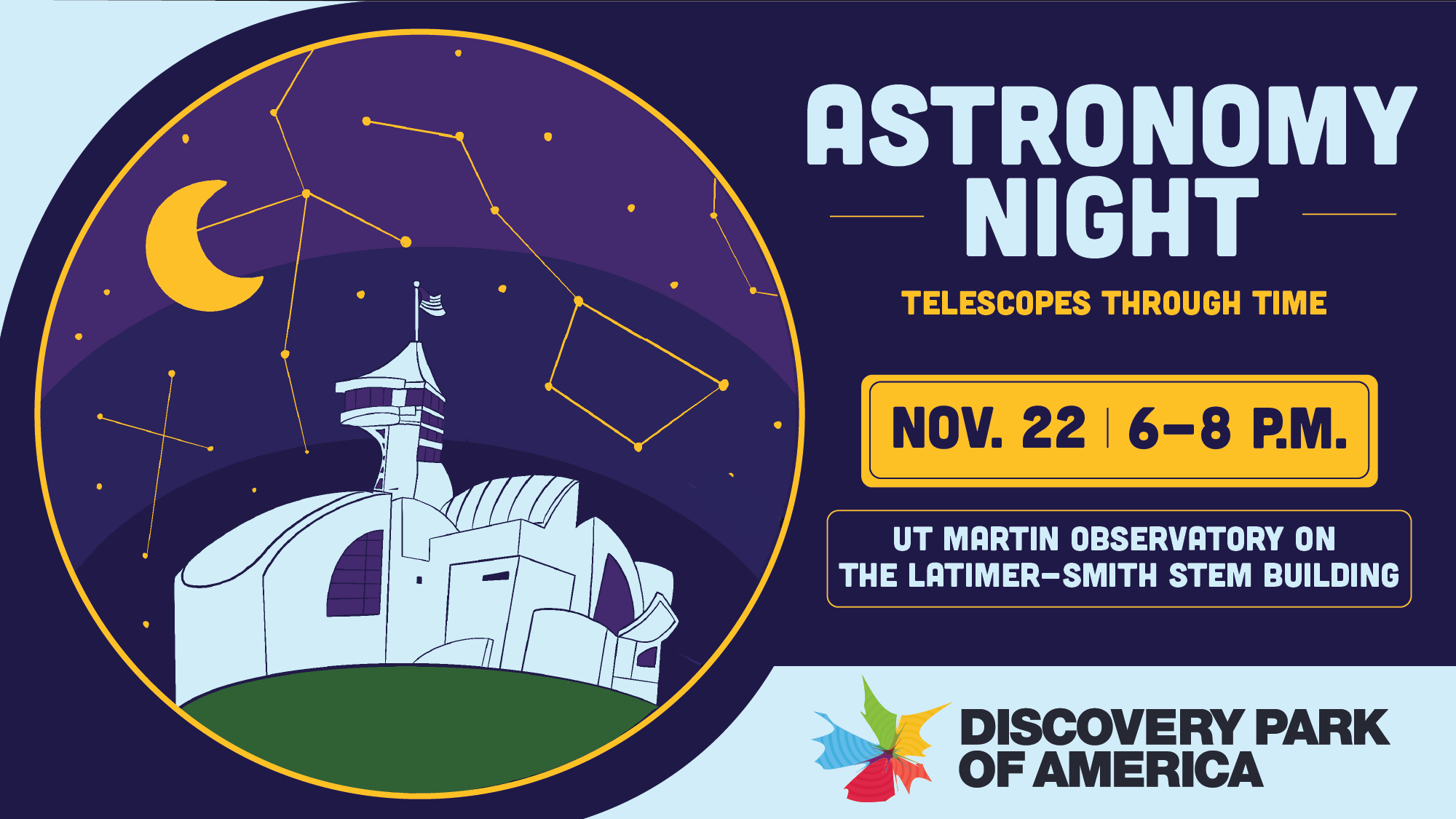 Astronomy Night at UTM – Telescopes Through Time - Discovery Park of ...