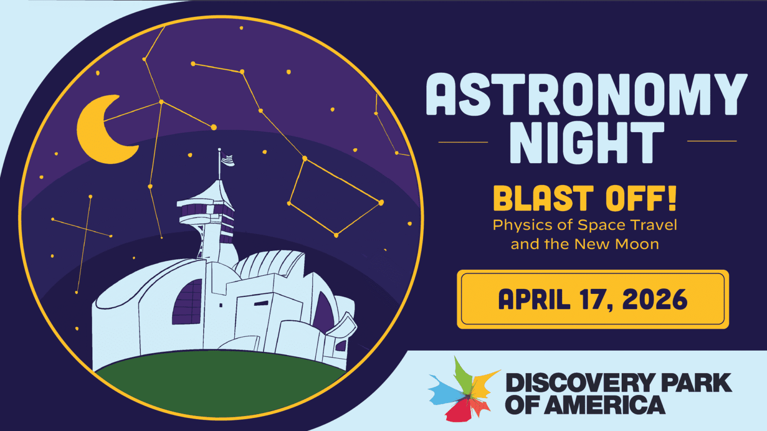 Astronomy Night – Blast Off! Physics of Space Travel and the New Moon ...